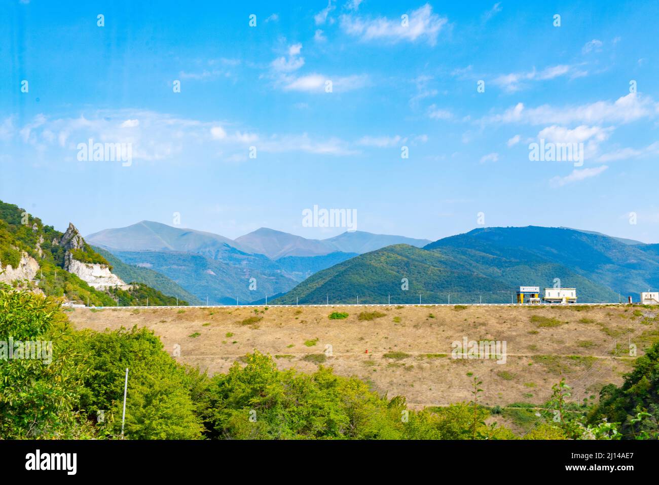 very beautiful nature view in georgia in summer Stock Photo - Alamy