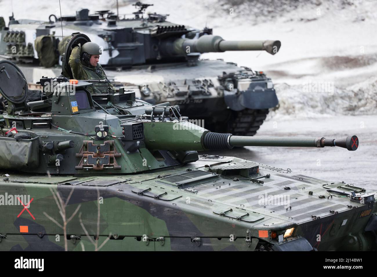 Finnish tanks hi-res stock photography and images - Alamy