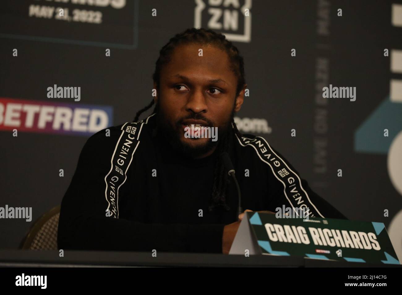 LONDON, UK - MARCH 22: Craig Richards interacts with media during the ...