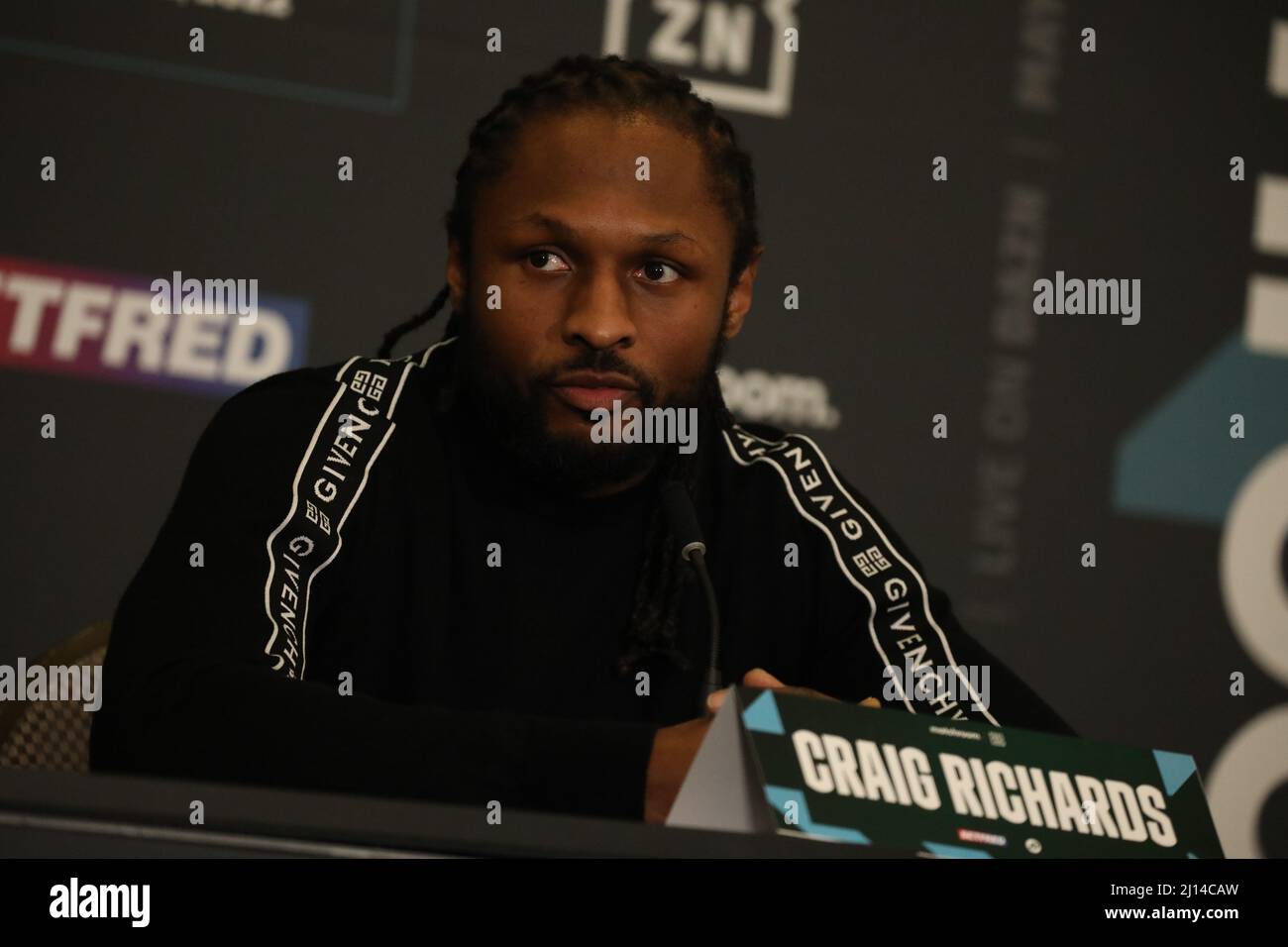 LONDON, UK - MARCH 22: Craig Richards interacts with media during the ...