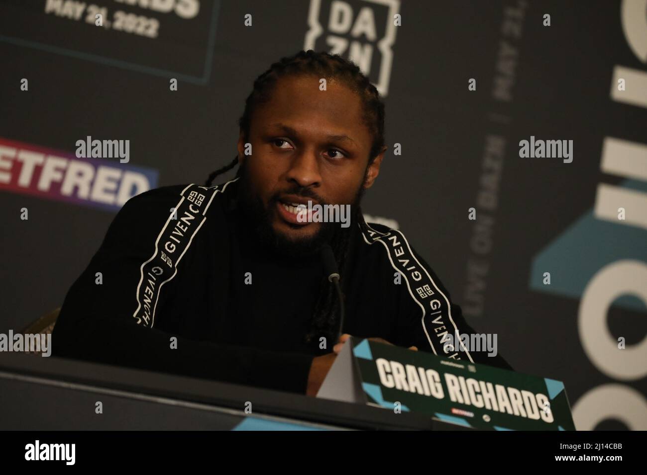 LONDON, UK - MARCH 22: Craig Richards interacts with media during the ...