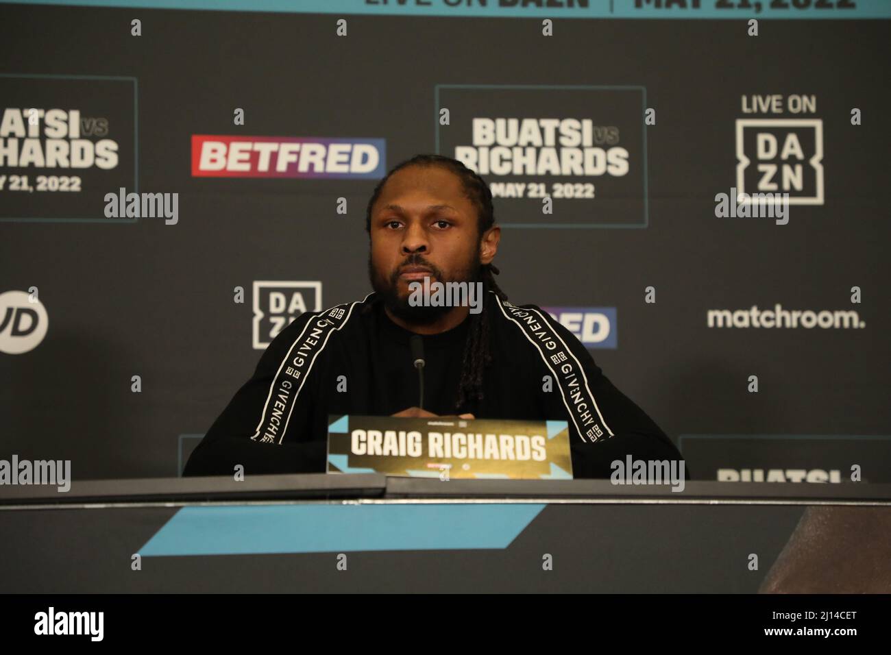 LONDON, UK - MARCH 22: Craig Richards interacts with media during the ...