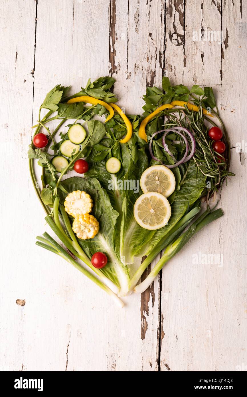 Green Vegetable Heart