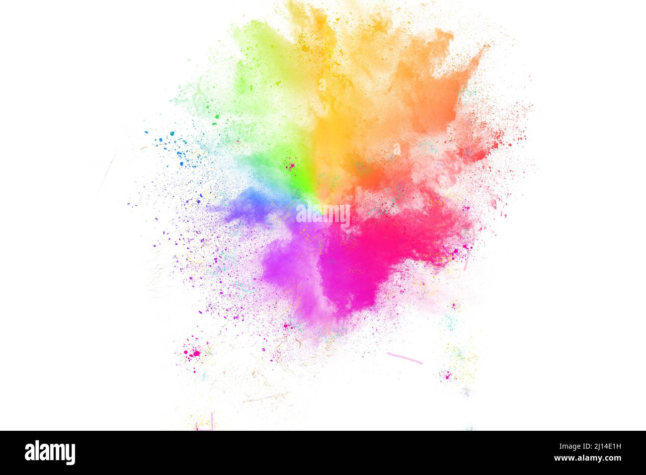 Rainbow Explosion Background