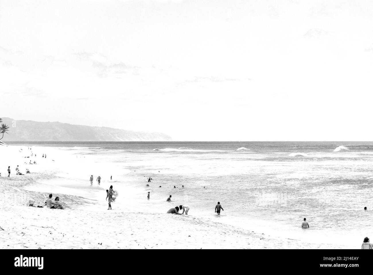 How To Draw A Hawaiian Beach