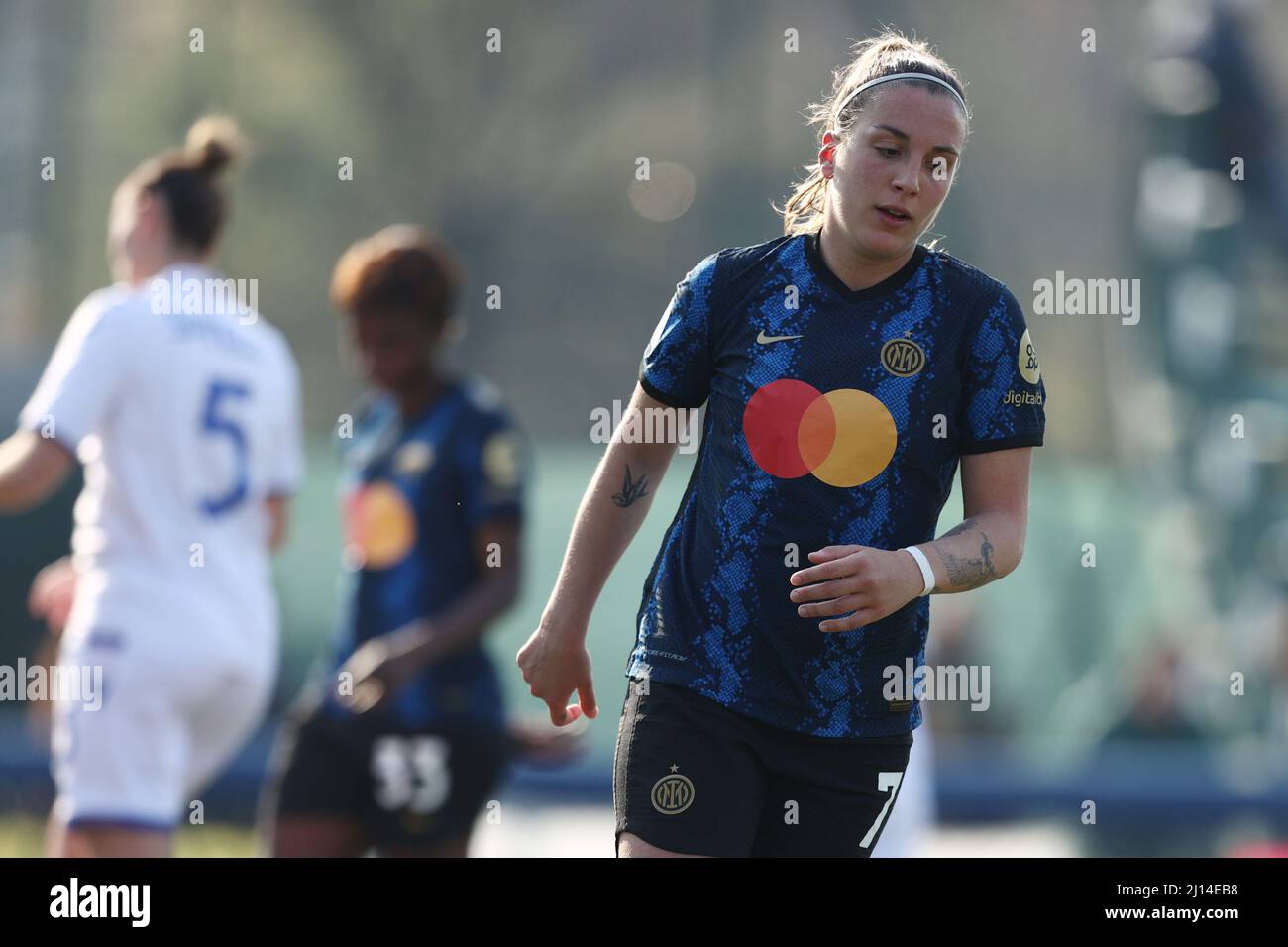Suning Centre, Milan, Italy, March 20, 2022, Gloria Marinelli (FC ...