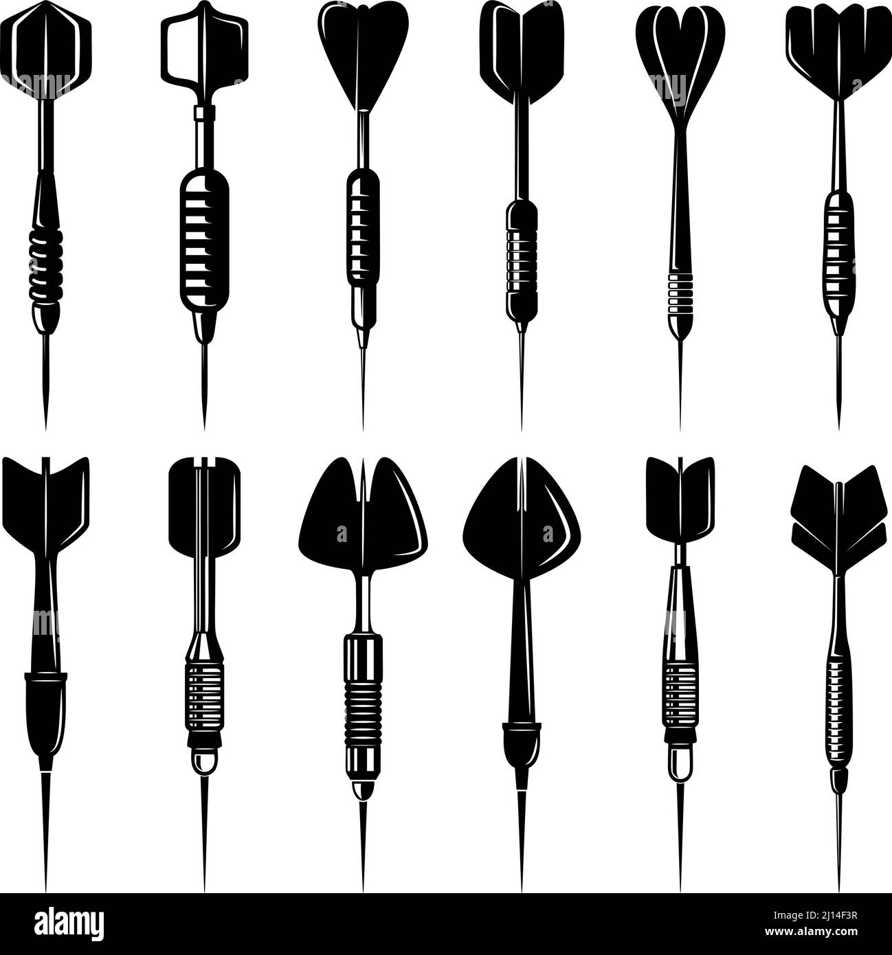 Vintage darts illustration hi-res stock photography and images - Alamy