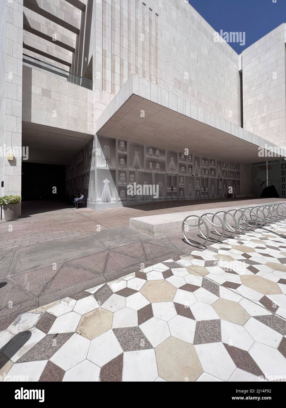 Building Architecture of Mushreib Downtown. Msheireb Newley Develop ...