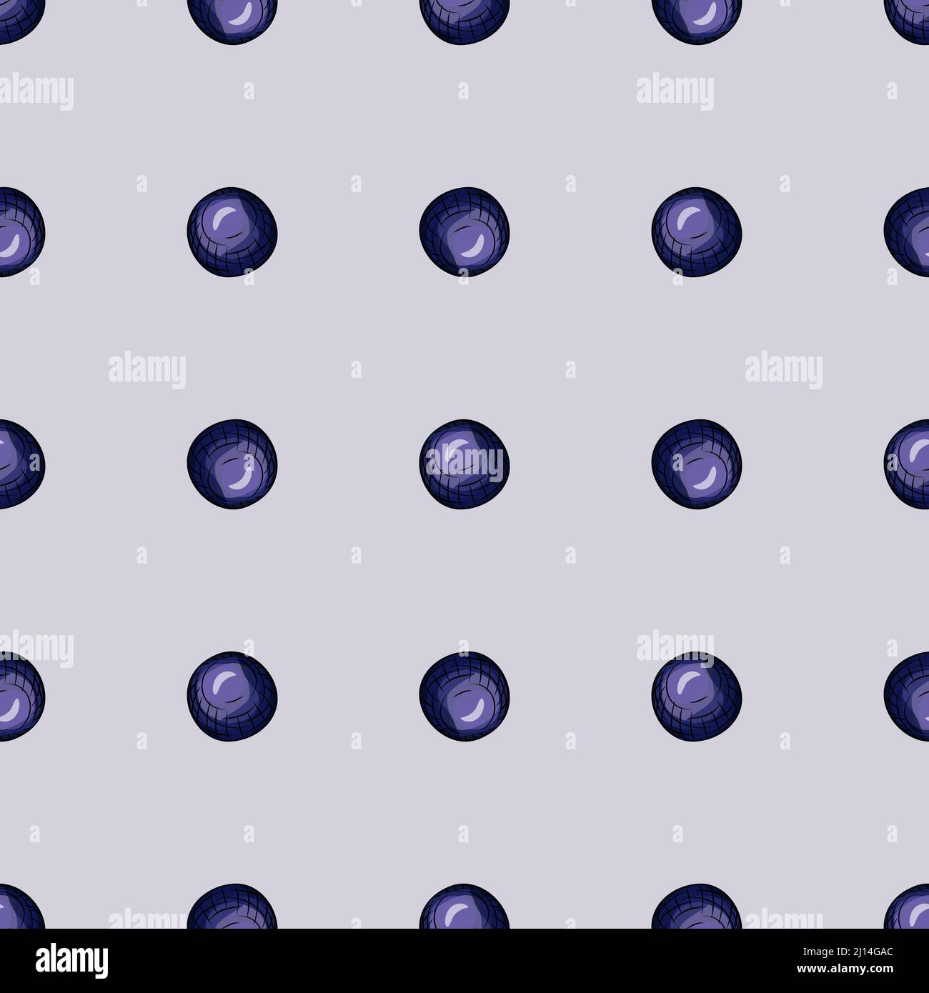 Glass balls seamless pattern. Decorative shapes background. Repeated ...