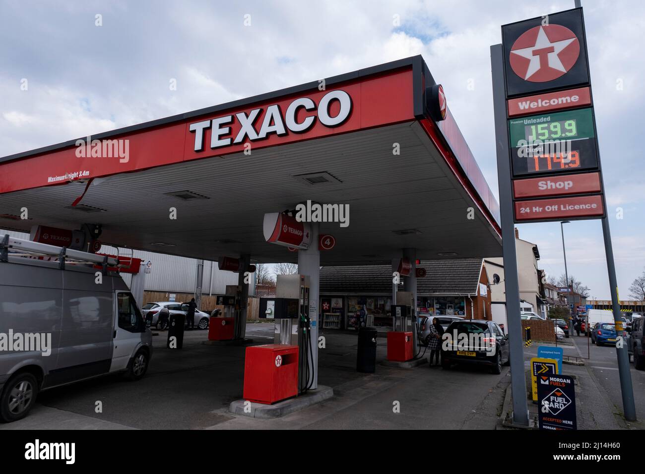Texaco garage hi-res stock photography and images - Alamy