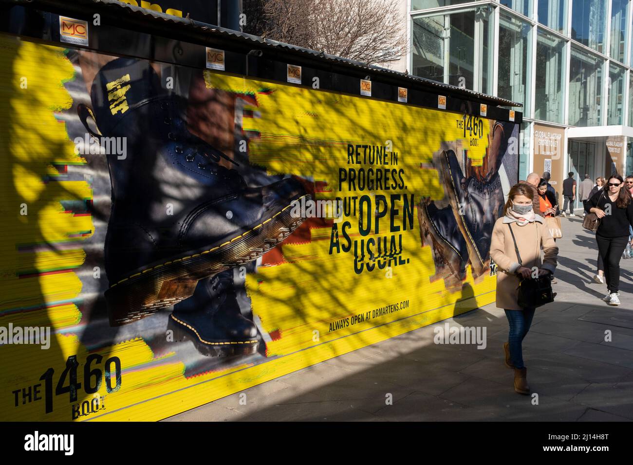 Europes busiest shopping street hi-res stock photography and images - Alamy