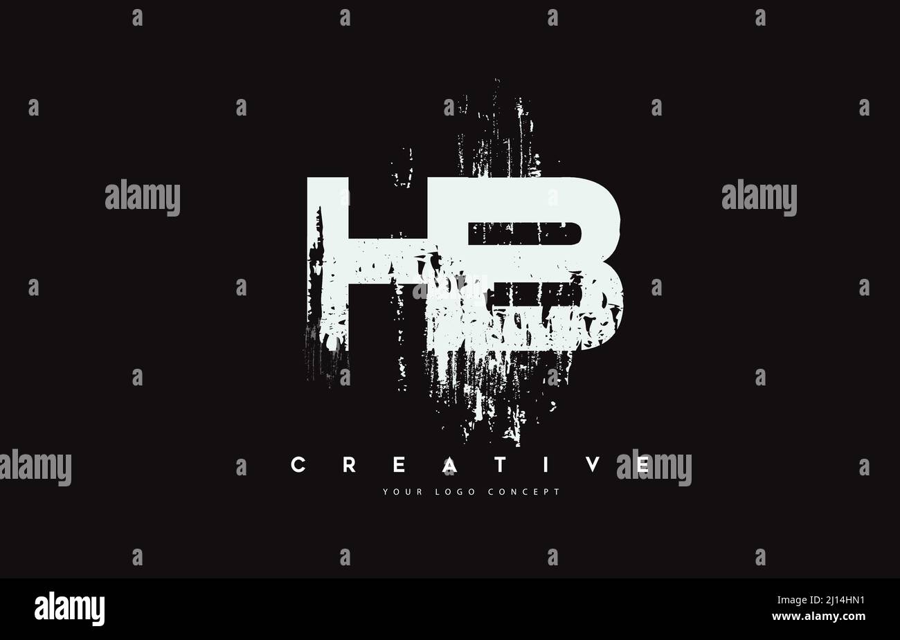 Hb letters Stock Vector Images - Alamy