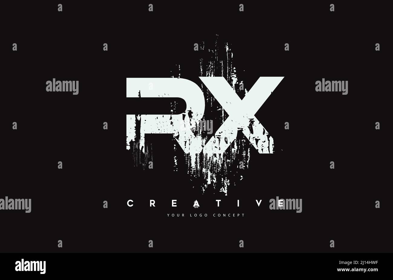 Rx letters Stock Vector Images - Alamy