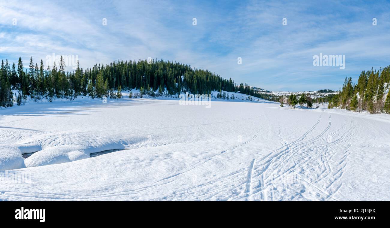Trondheim norway landscape snow frost hi-res stock photography and ...