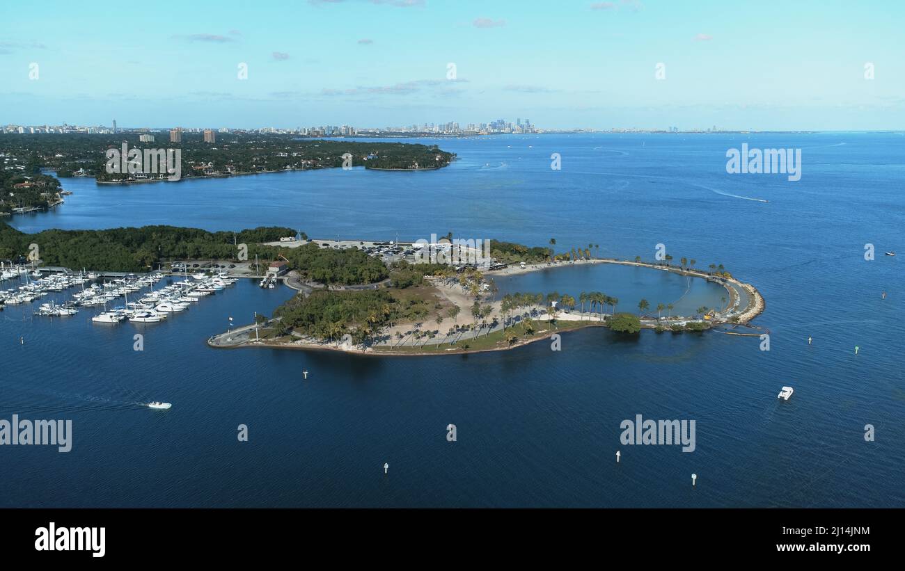 Aerial shot miami beach resort hi-res stock photography and images - Alamy