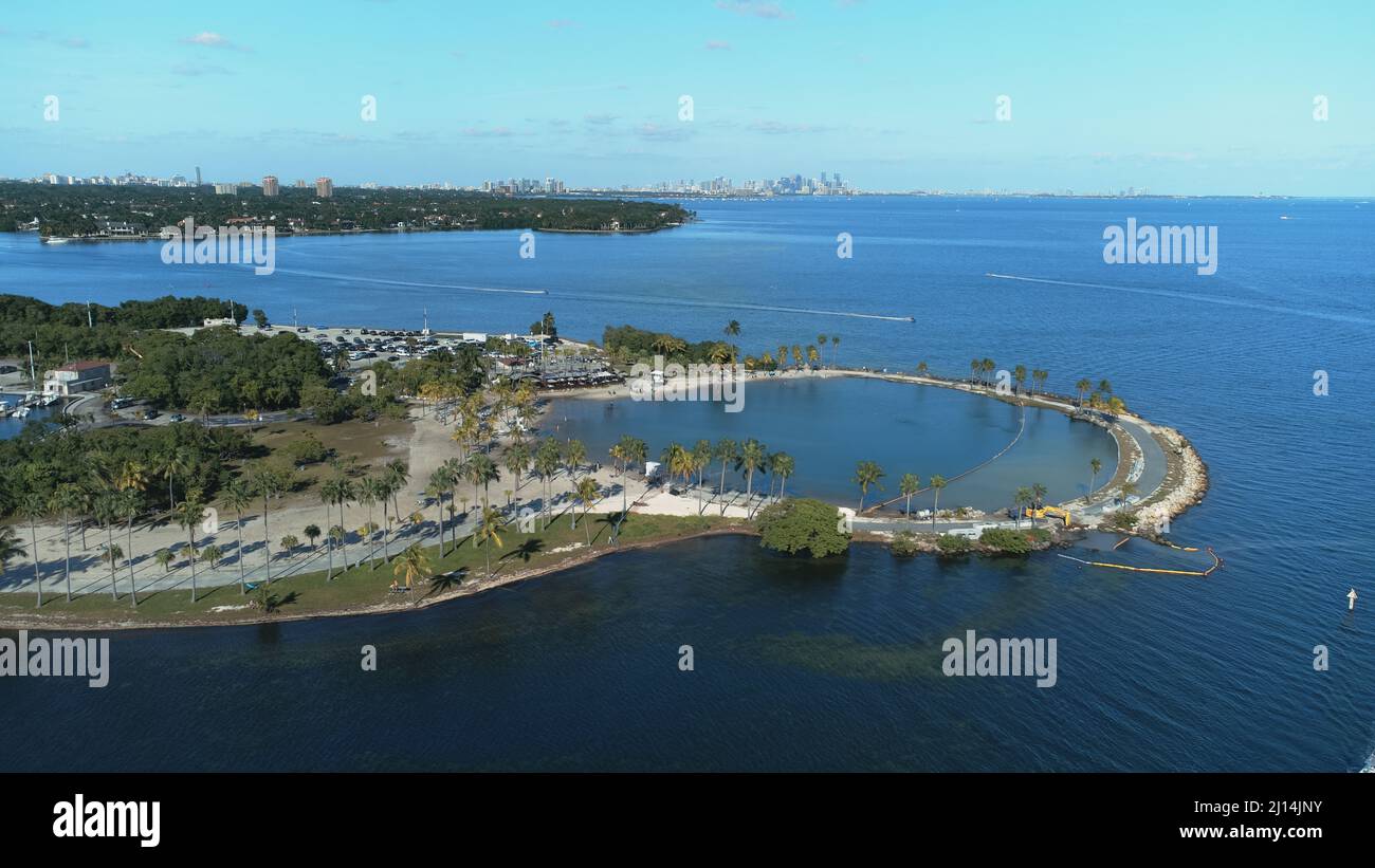 Aerial shot miami beach resort hi-res stock photography and images - Alamy