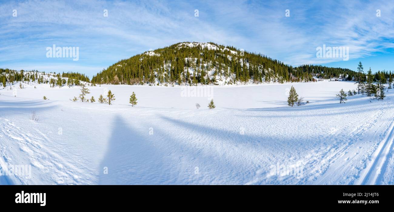 Trondheim norway landscape snow frost hi-res stock photography and ...