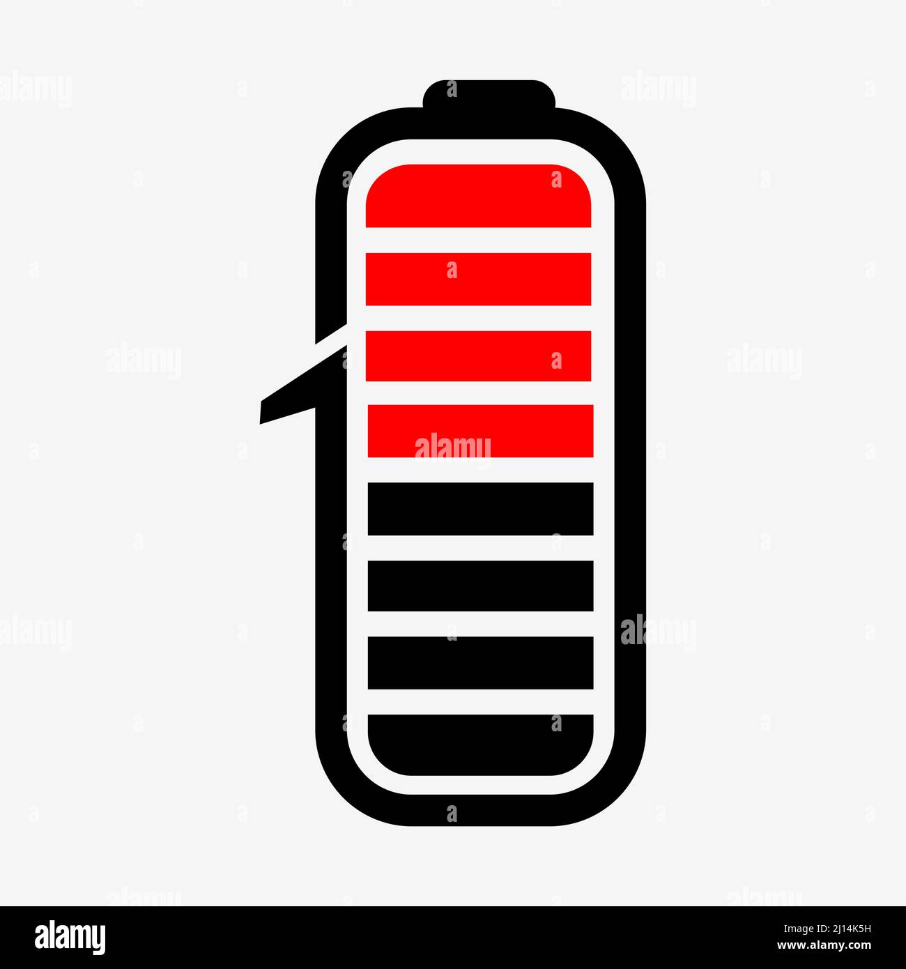 Number one battery logo vector. Flat design. Vector Illustration on ...