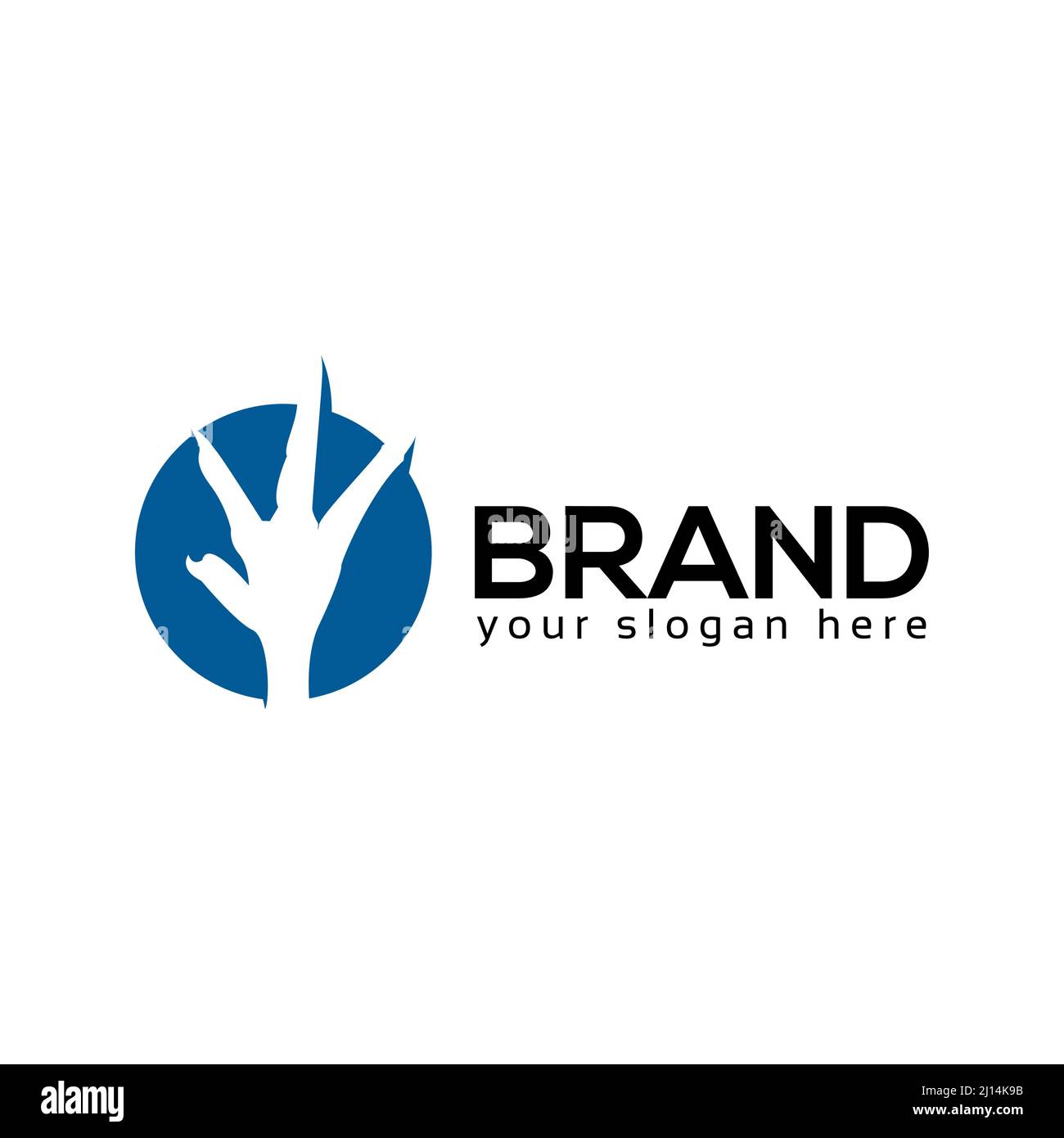 Chicken feet logo vector. Flat design. Vector Illustration on white ...