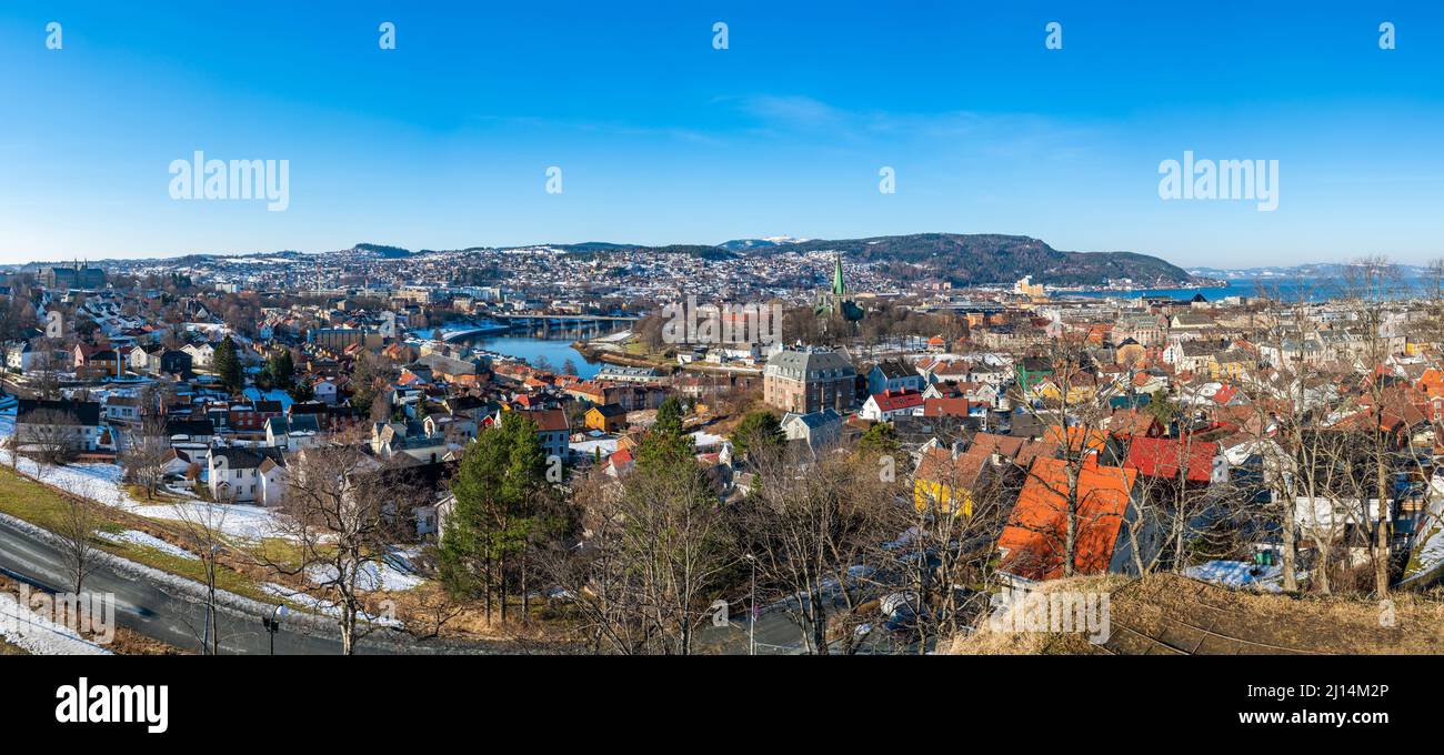 Norway trondheim kristiansten fort hi-res stock photography and images ...