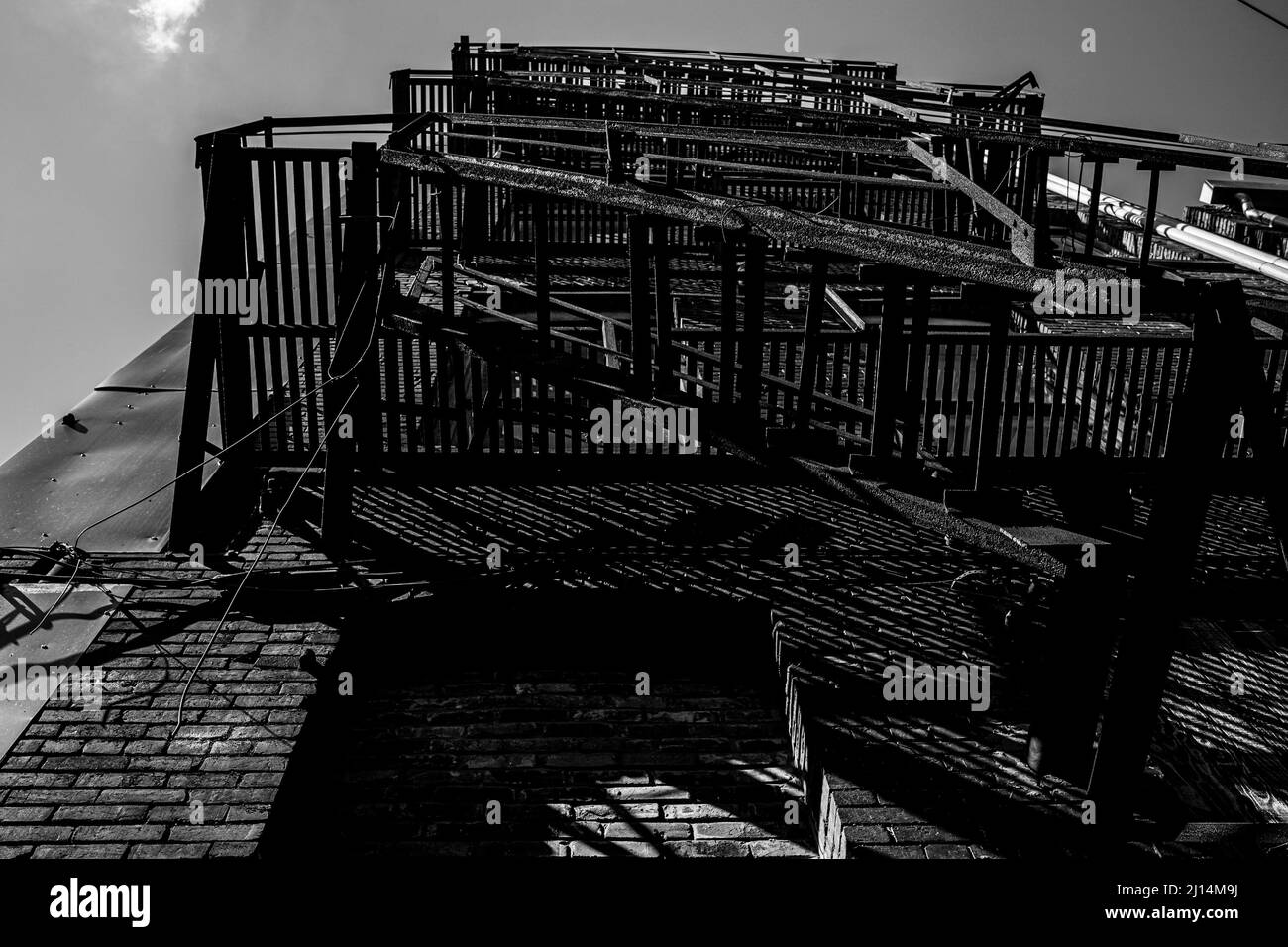 Closeup shot concrete stairs hi-res stock photography and images - Alamy
