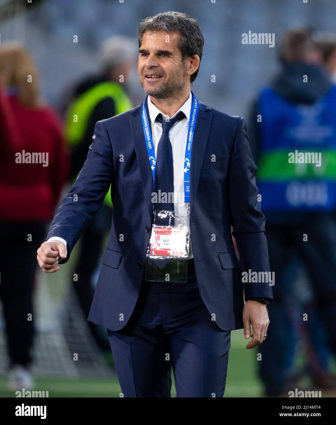 Munich, Germany. 22nd Mar, 2022. Soccer, Women: Champions League ...