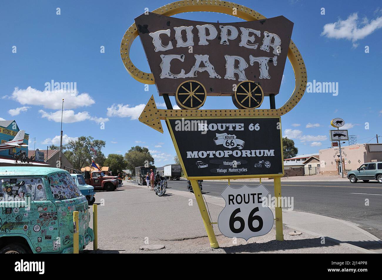Selingman/Historic US route 66 /Arizona/USA / 10.September 2019 ...