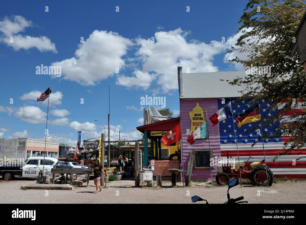 Selingman/Historic US route 66 /Arizona/USA / 10.September 2019 ...