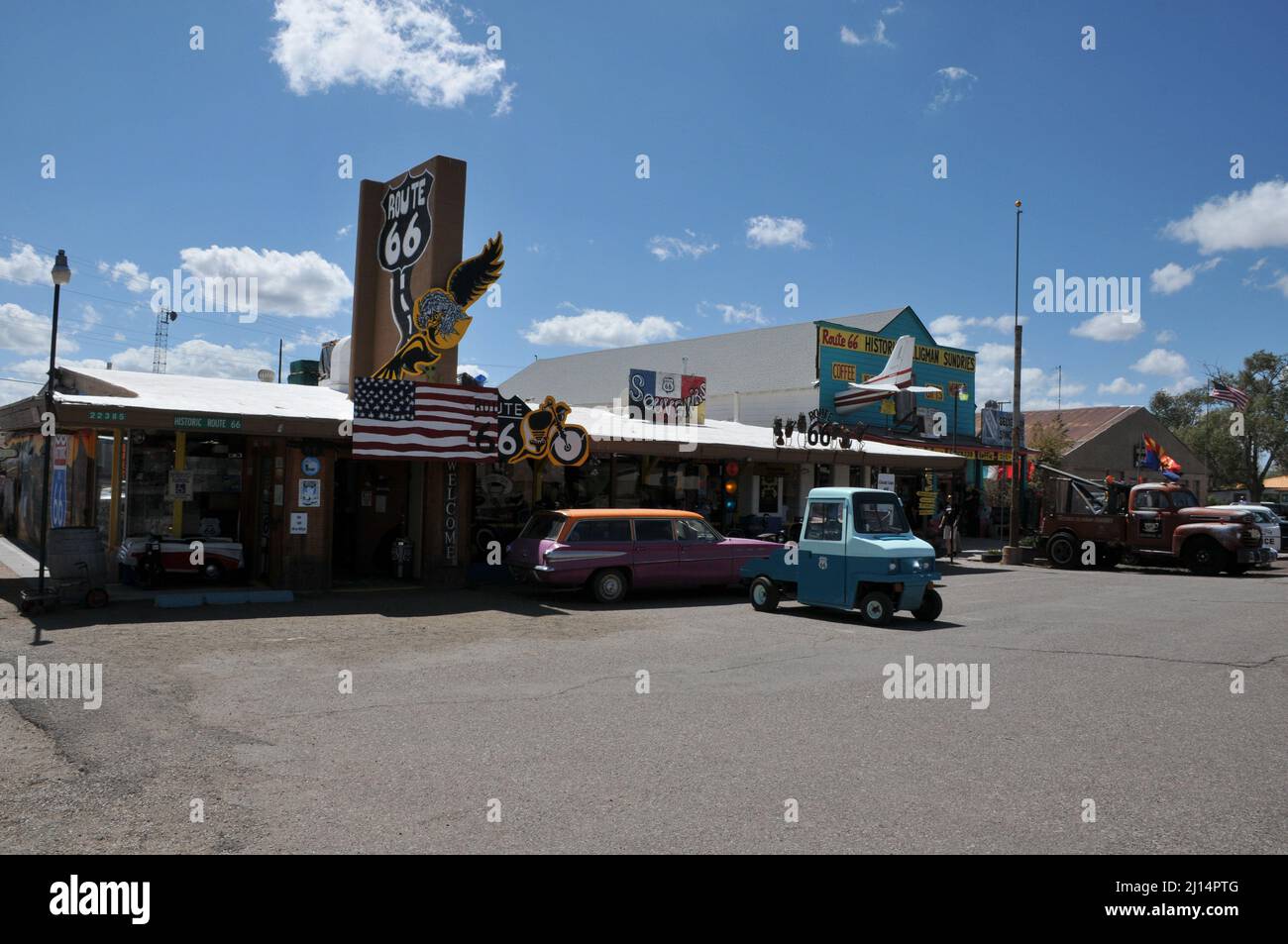 Selingman/Historic US route 66 /Arizona/USA / 10.September 2019 ...