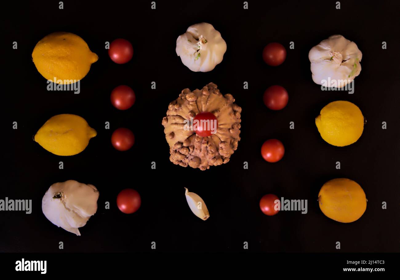 Fruit on the loom Stock Photo - Alamy