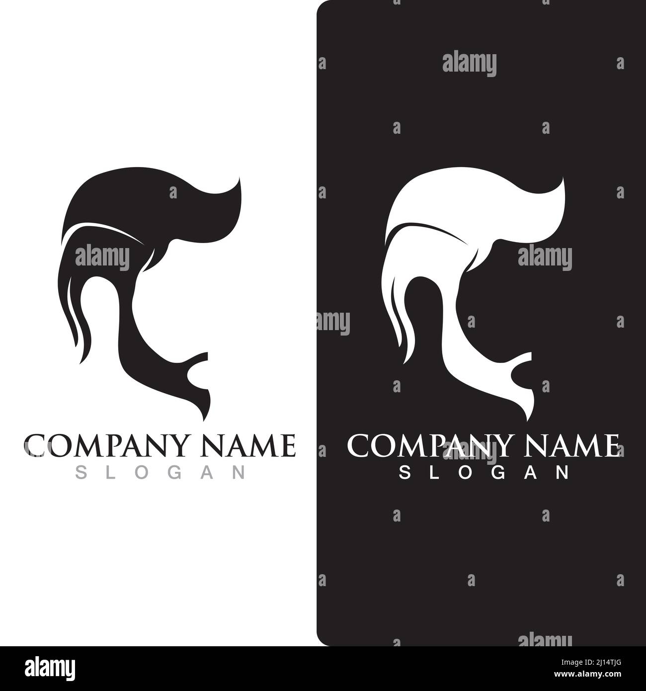 mustache and beard logo and symbol vector Stock Vector Image & Art - Alamy