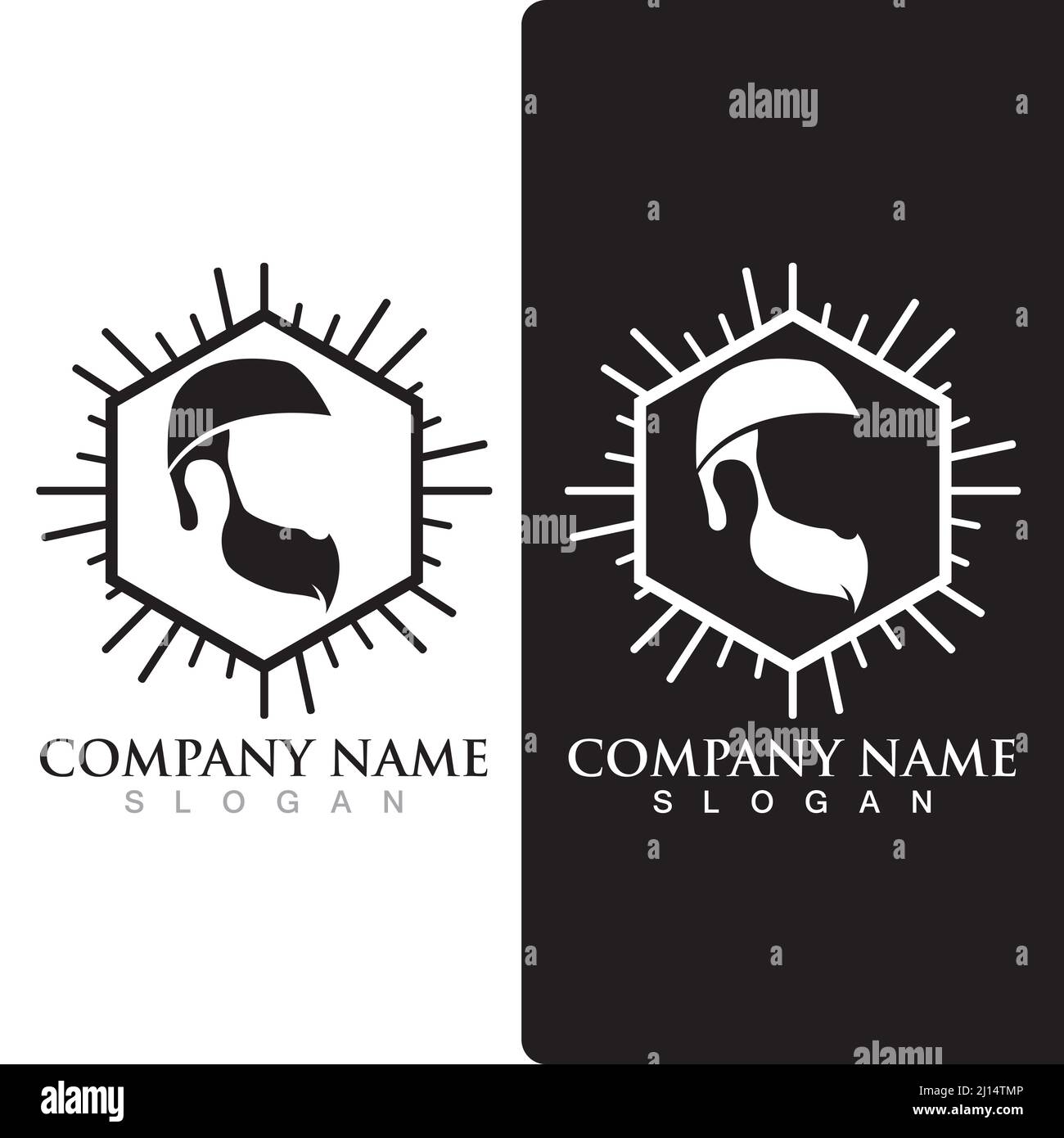 mustache and beard logo and symbol vector Stock Vector Image & Art - Alamy