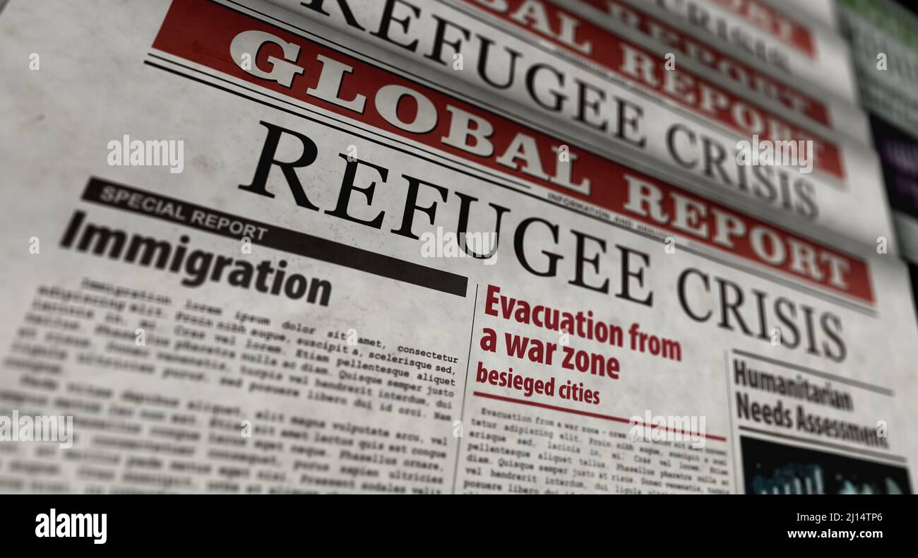 Refugee migration hi-res stock photography and images - Alamy