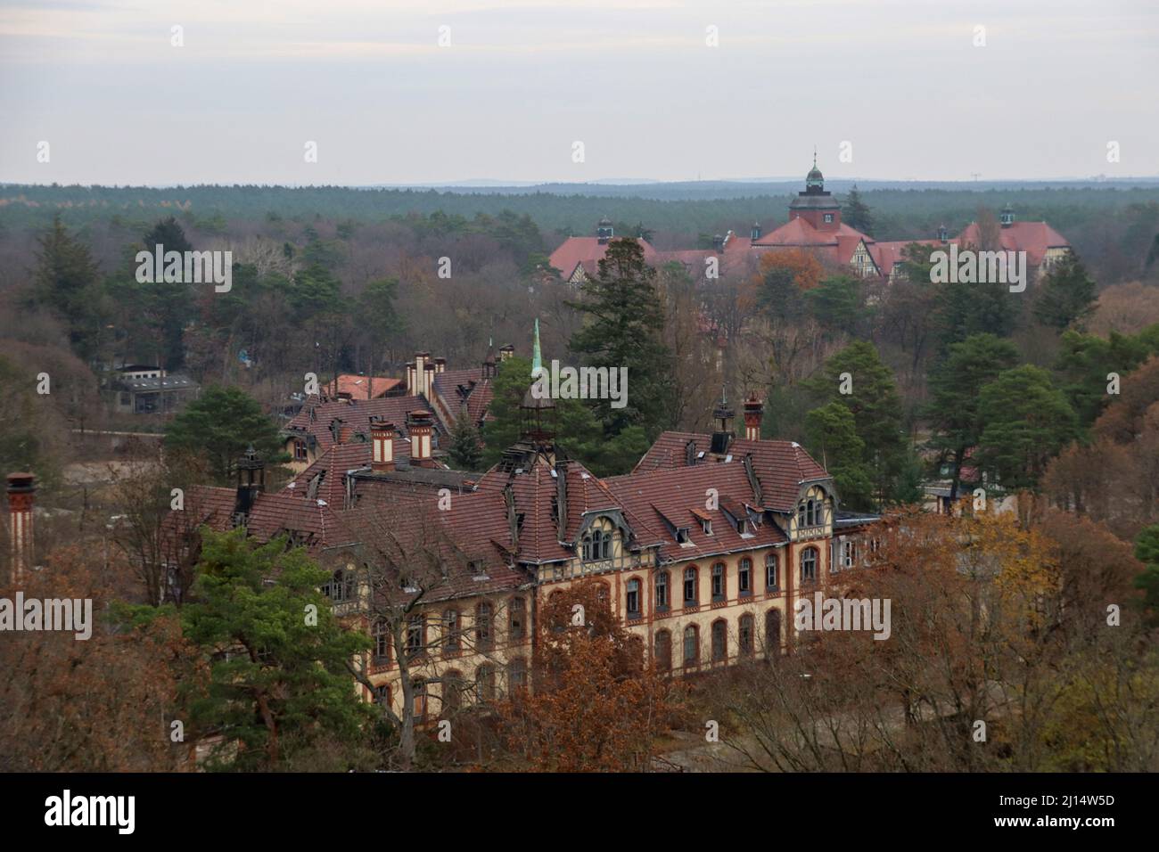 The ruins of an old hospital in Germany Stock Photo - Alamy