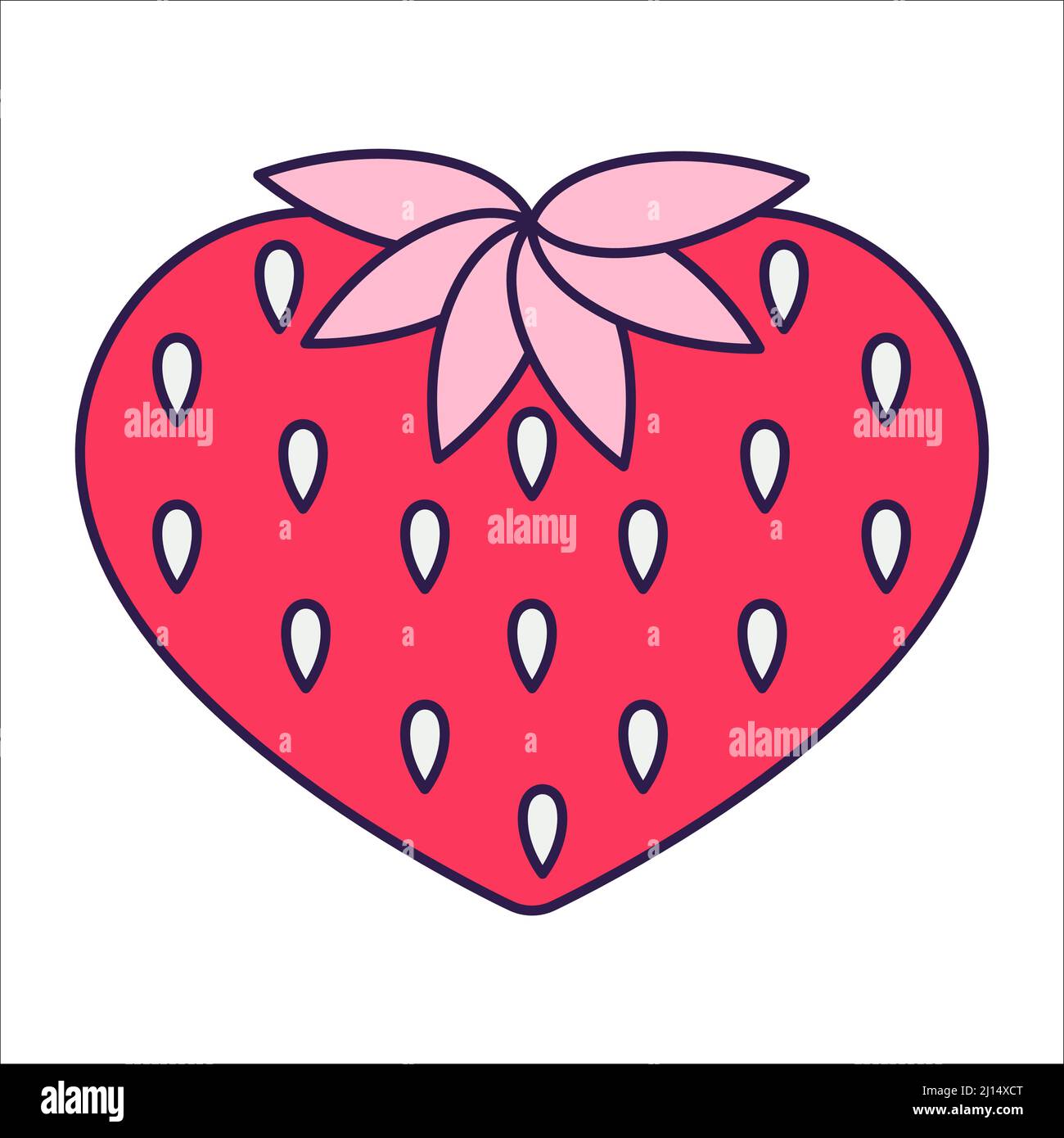 Heart sweet day logo Stock Vector Images - Alamy