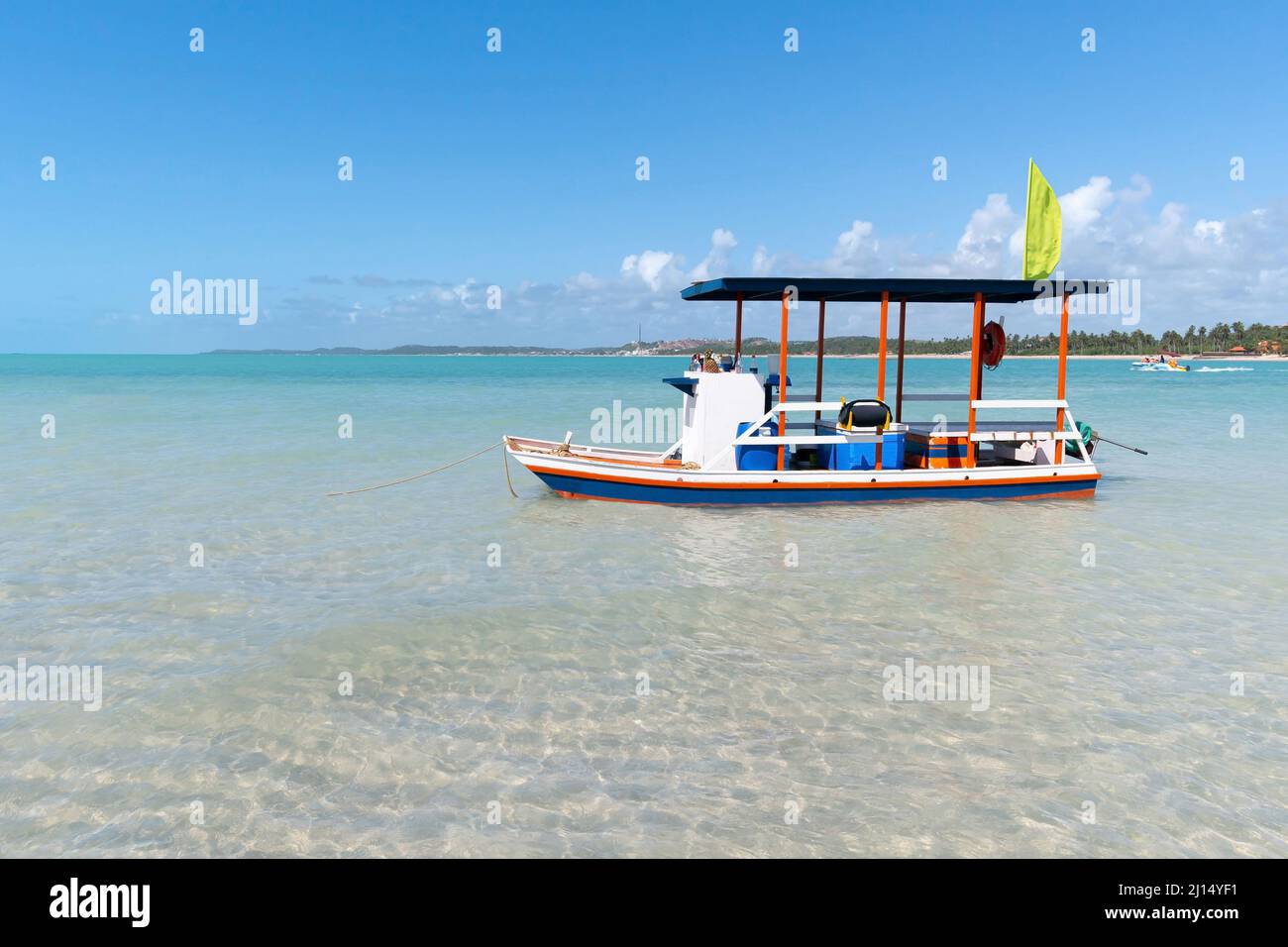 Landscape of a tourist raft on Moses Path, a tourist spot of Barra ...