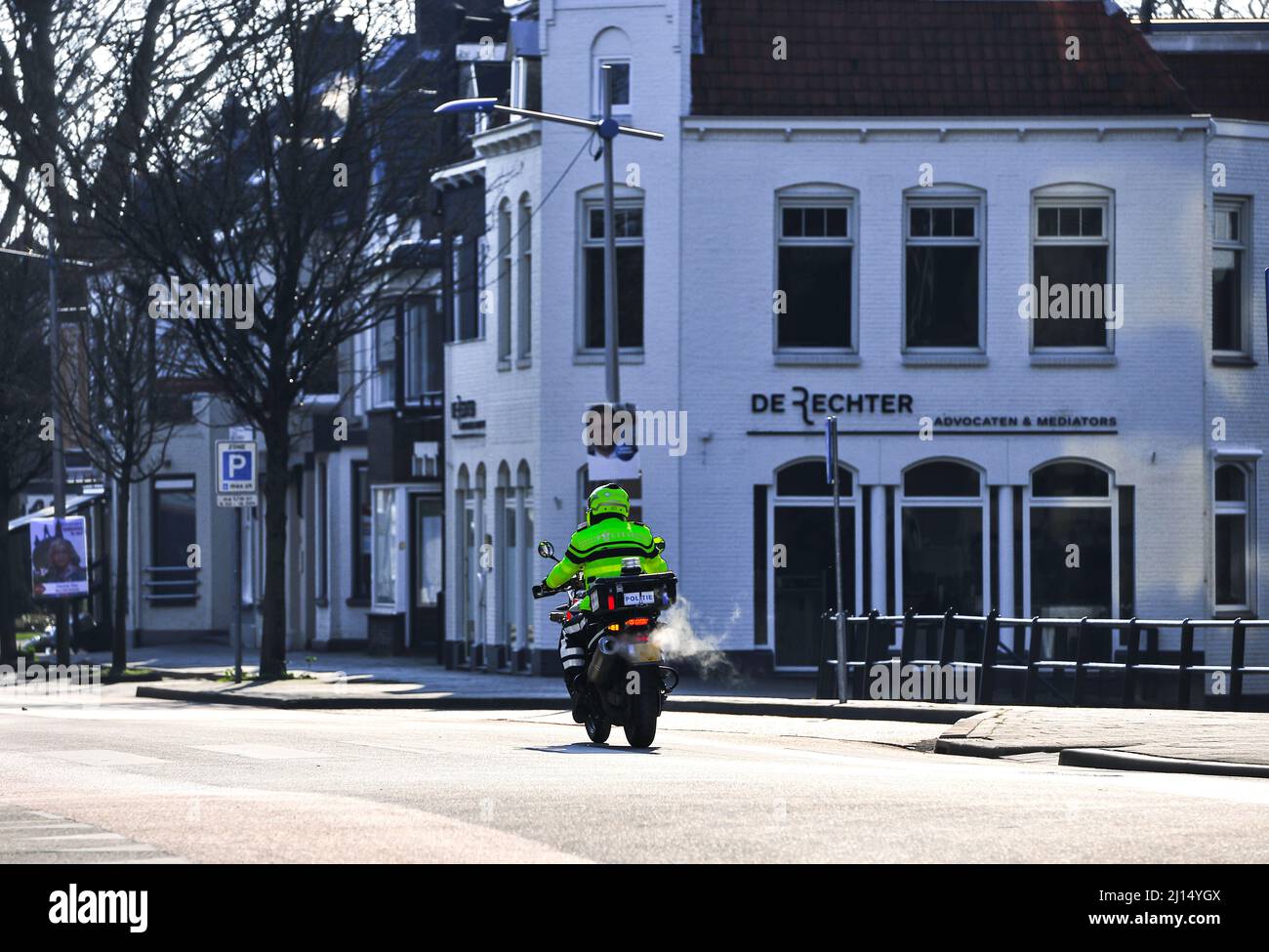 Dutch motorcycle cop hi-res stock photography and images - Alamy