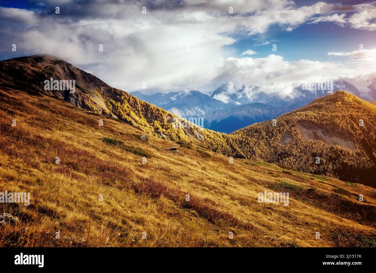 Fantastic views of the magical place at the foot of Mt. Ushba ...