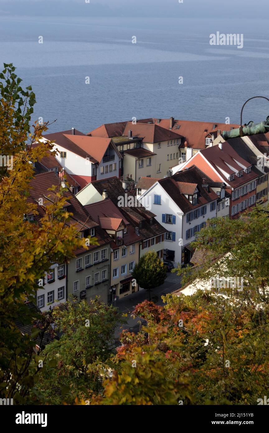 Images of the lake and town of Meersburg , Germany Stock Photo - Alamy