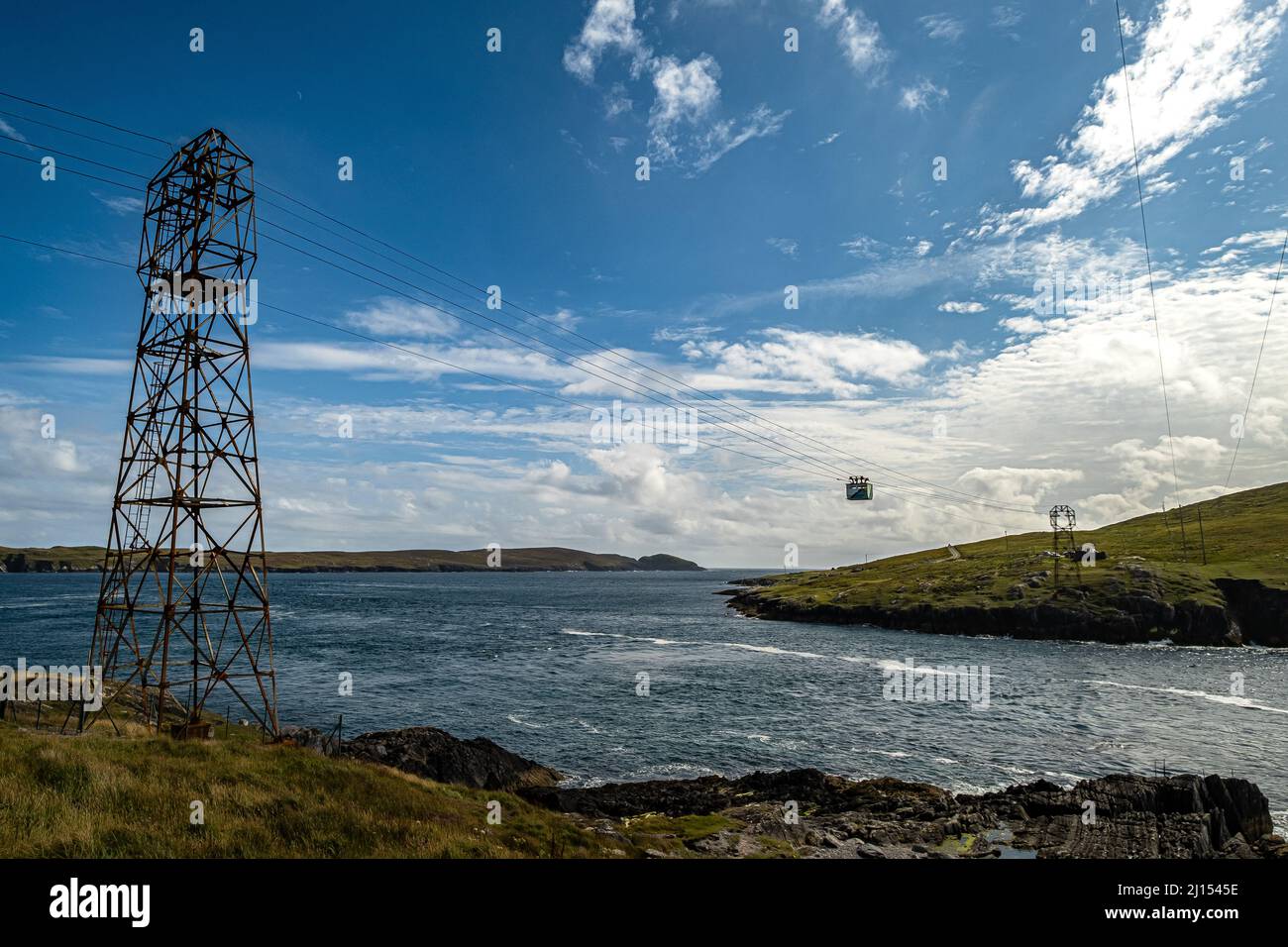 Cable car from the mainland to Dursey Island. Departs daily, year-round ...