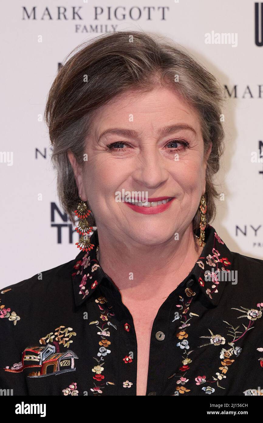 London, UK . 22 March, 2022 . Caroline Quentin attending the National ...