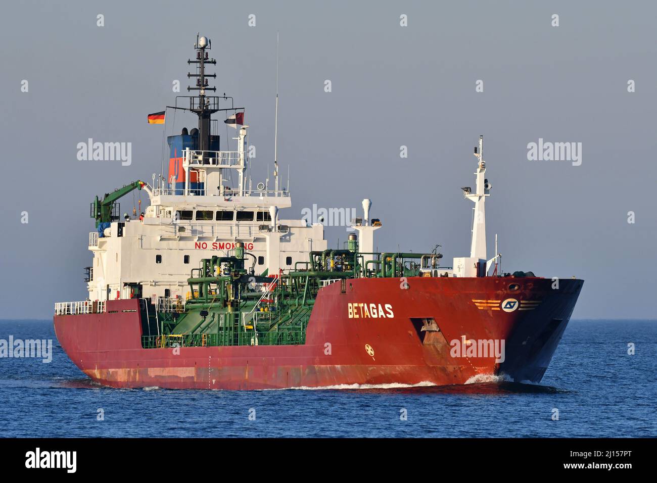 LPG Tanker BETAGAS Stock Photo - Alamy