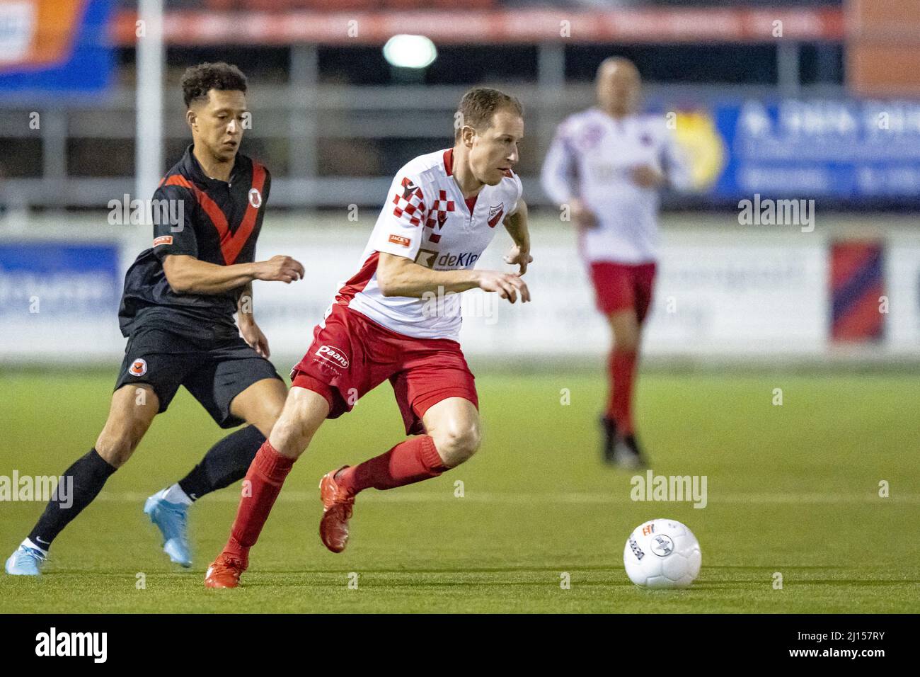 WERKENDAM, Netherlands, 22-03-2022, football, , Jack's League Dutch ...