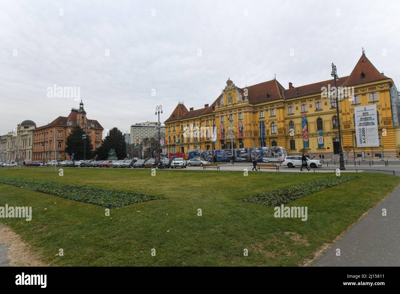 Republic Square (Trg Republike), Zagreb, Croatia Stock Photo - Alamy