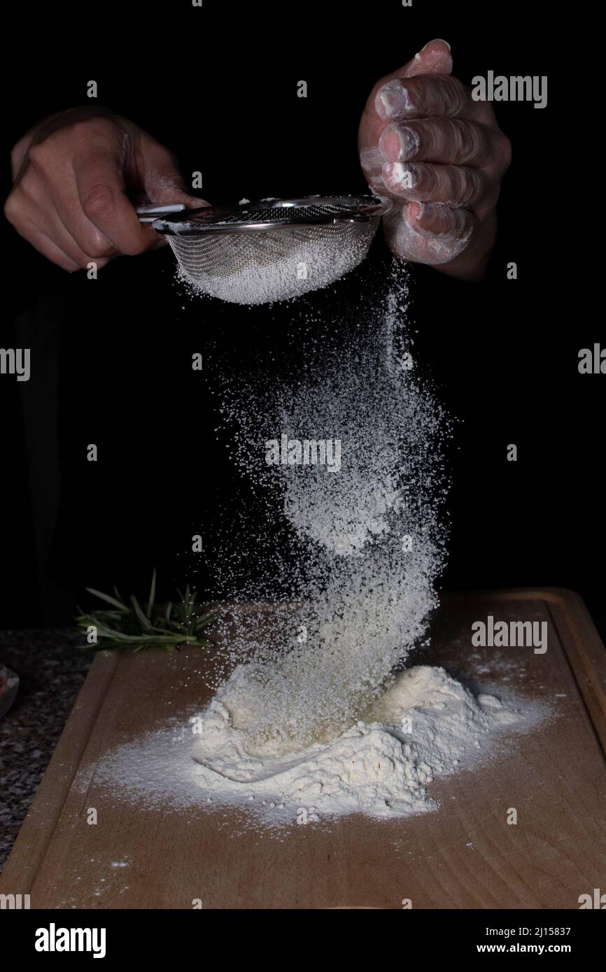 Woman chef hands hi-res stock photography and images - Alamy