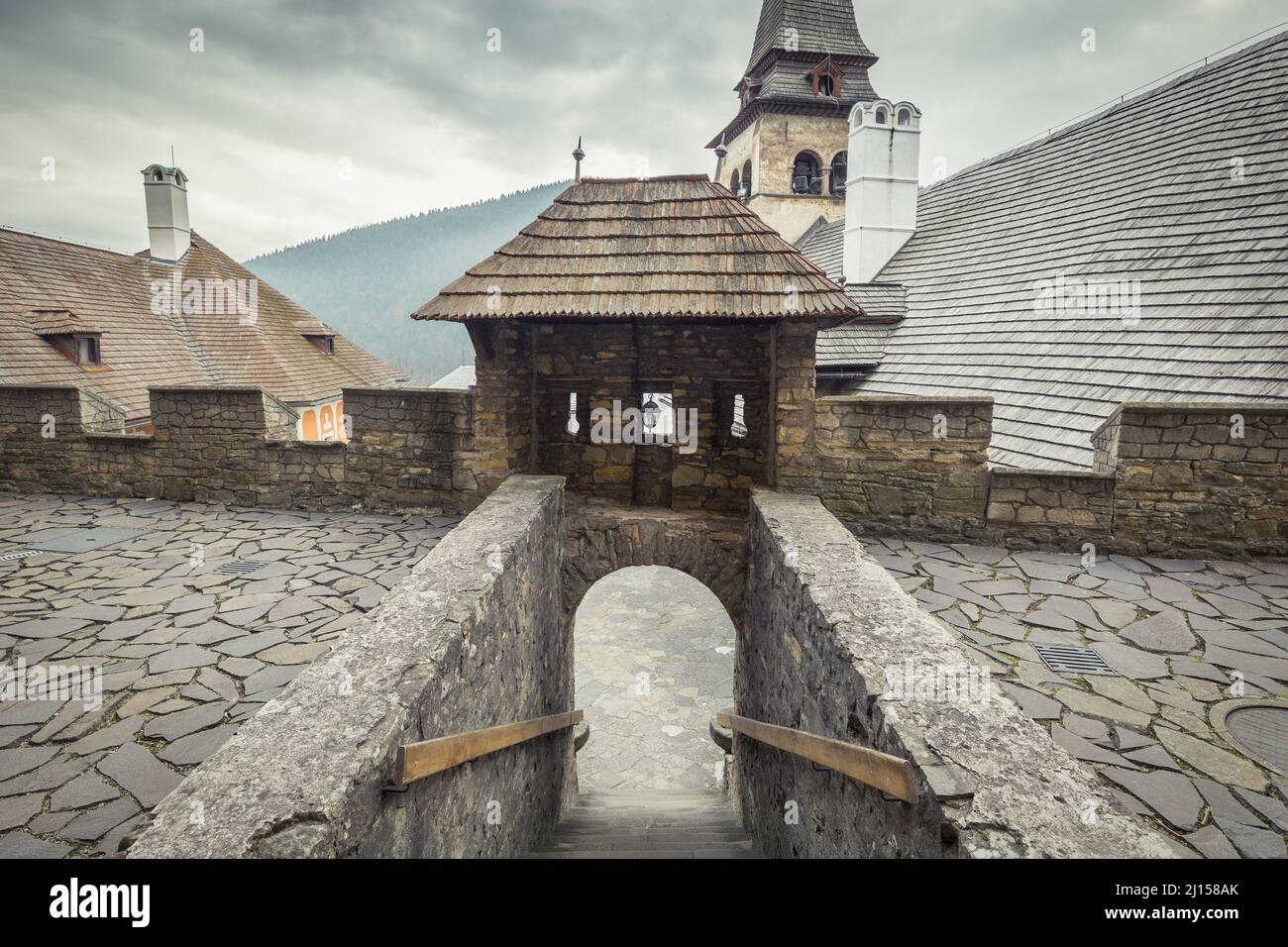 The medieval Orava Castle, Slovakia, Europe Stock Photo - Alamy