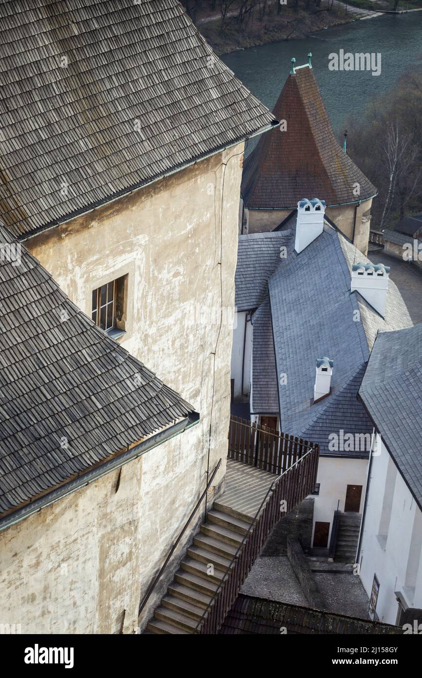 The medieval Orava Castle, Slovakia, Europe Stock Photo - Alamy
