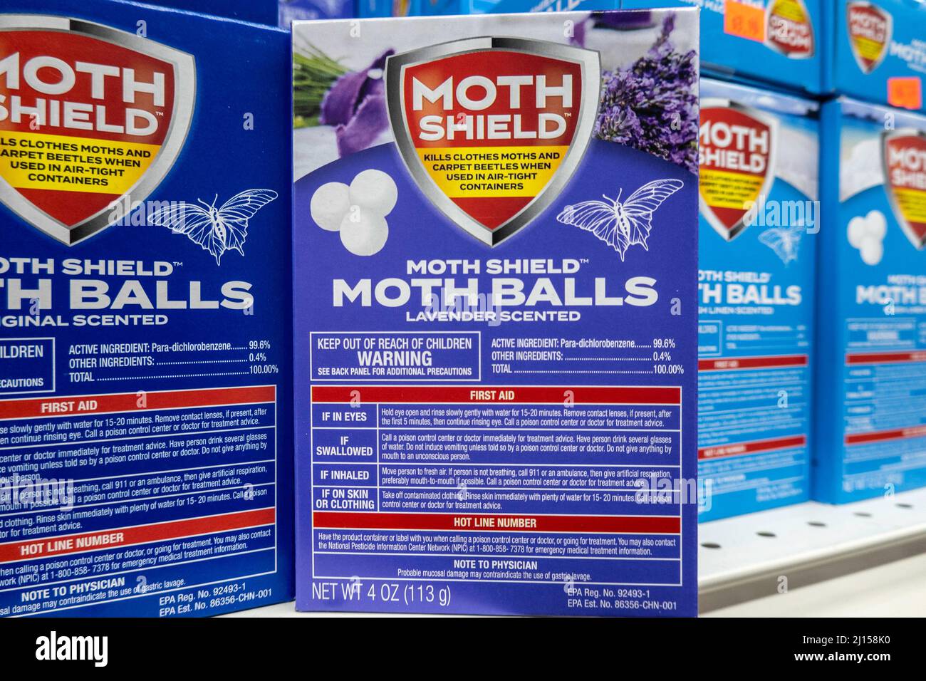 Moth Shield moth balls for sale in the United States 2022 Stock Photo ...