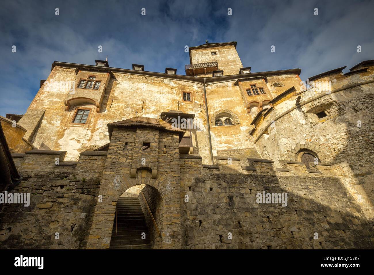 The medieval Orava Castle, Slovakia, Europe Stock Photo - Alamy