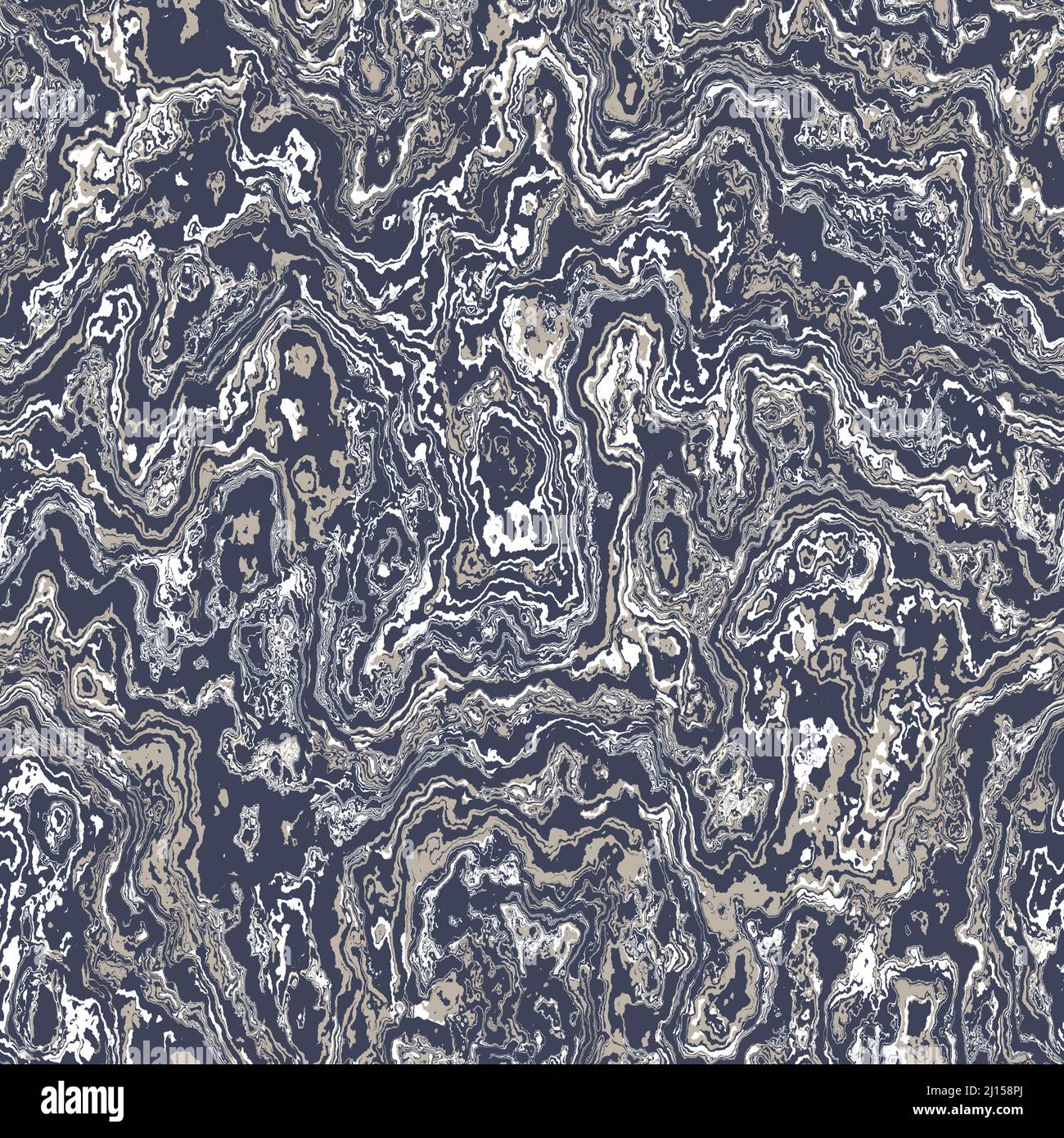 White tonal marbled seamless texture. Irregular pale ink blotch paint ...